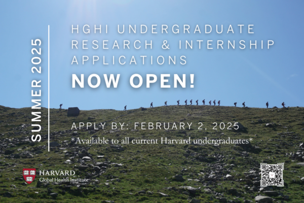 2025 Global Health Summer Internship Opportunities for Harvard ...